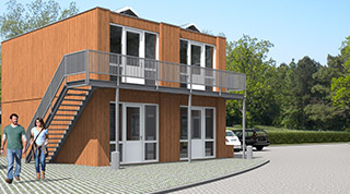 Prefab woningen | Modulair bouwen | Tijdelijke huisvesting | C3 Living